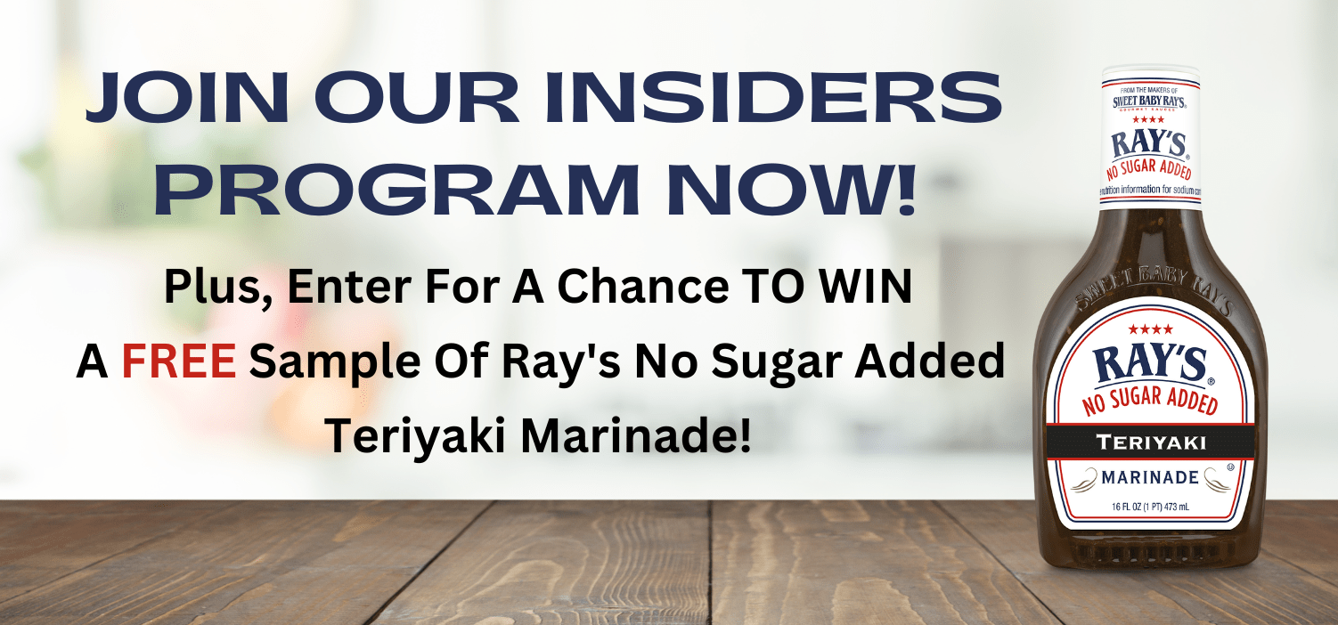 Join the Ray's No Sugar Added Insiders Program For A Chance To Win A ...