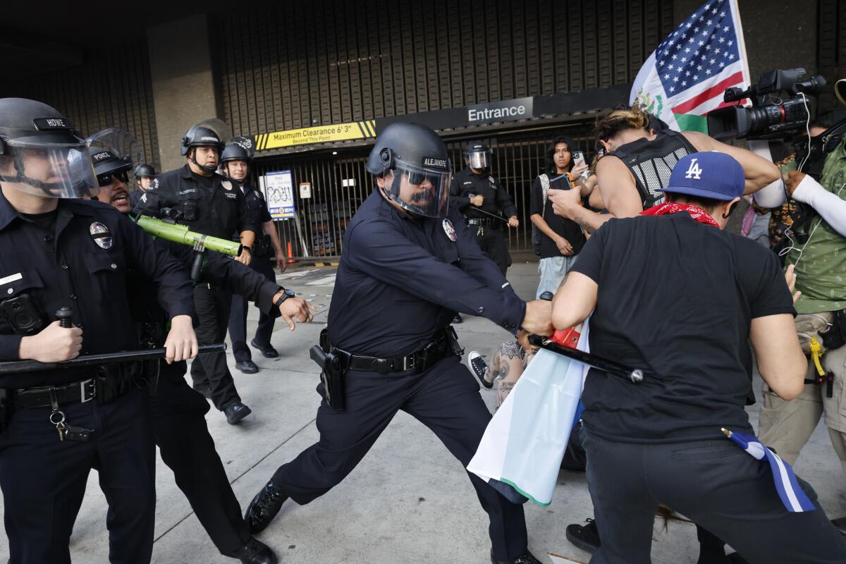 News How the LAPD’s Protest Response Once Again Triggered Outrage ...