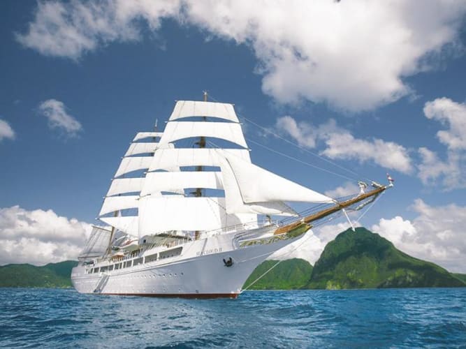 Sea Cloud II Kreuzfahrten, Schiffsbewertungen und Deckplan