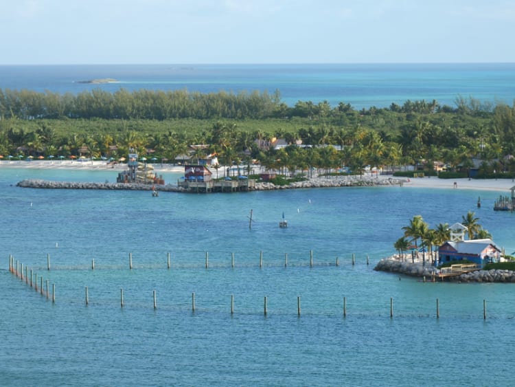 Cruceros desde Castaway Cay (isla privada de Disney, Bahamas)