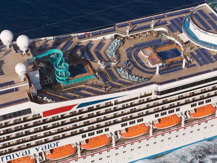 Carnival Valor Kreuzfahrten, Deckplan und Schiffsbewertungen