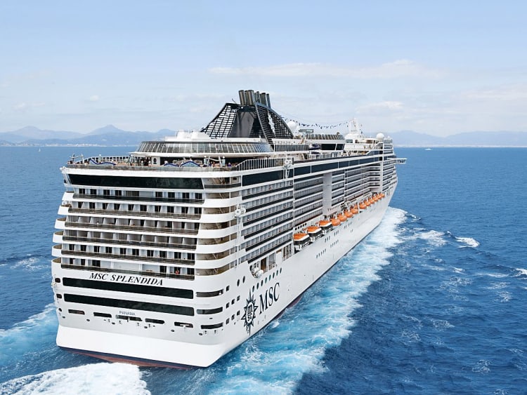 MSC Splendida cruiseschip | cruisewinkel