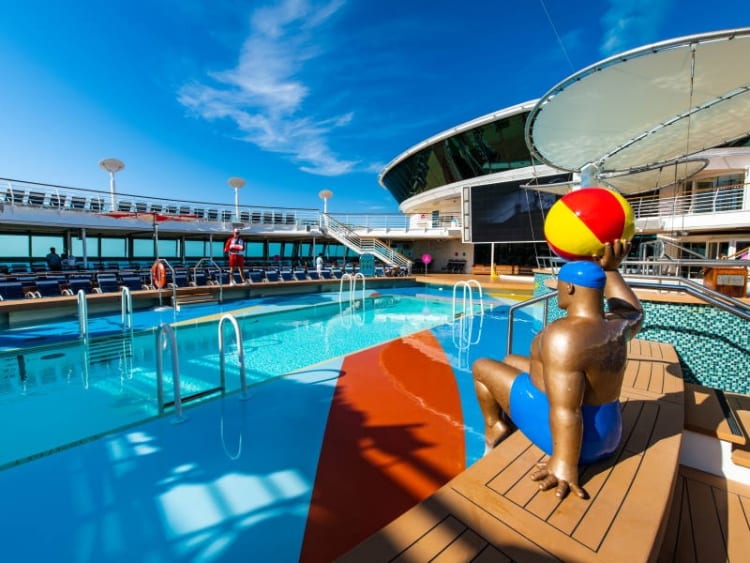 Östliche Karibik Kreuzfahrt mit der Jewel of the Seas der Reederei Royal Caribbean ab dem Hafen ...