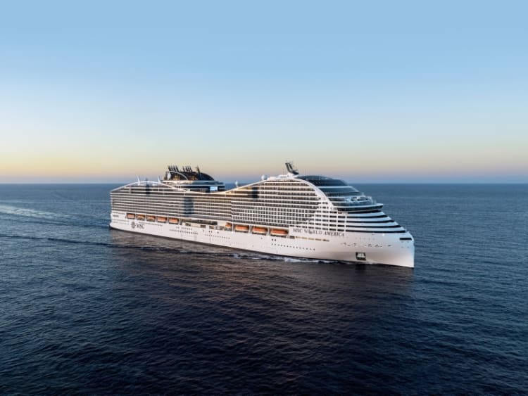 MSC World America cruises, scheepsbeoordelingen en dekkenplan.