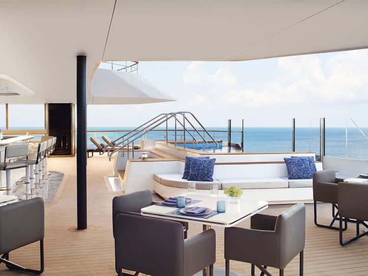 Europa Ocidental Cruzeiro com Evrima da companhia de cruzeiros Ritz ...