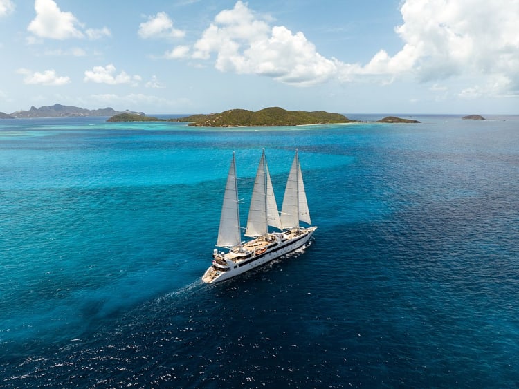 Oostelijke Caribbean Cruisereizen - cruise aan boord van de Le Ponant ...