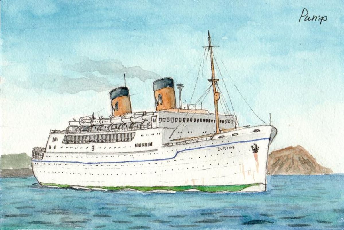 MATSON LINE S.S.LURLINE | Cruisemans