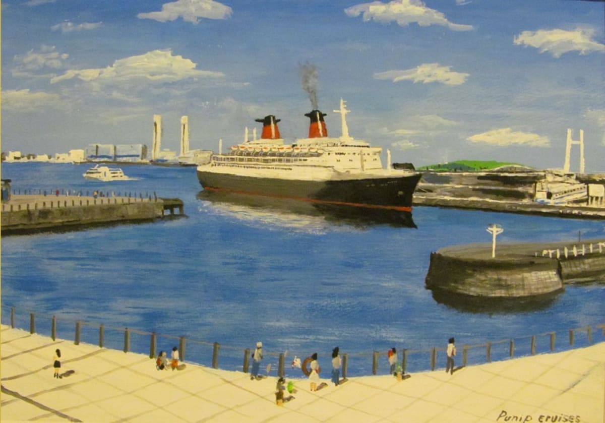 初夢〜横浜港のSS FRANCE | Cruisemans