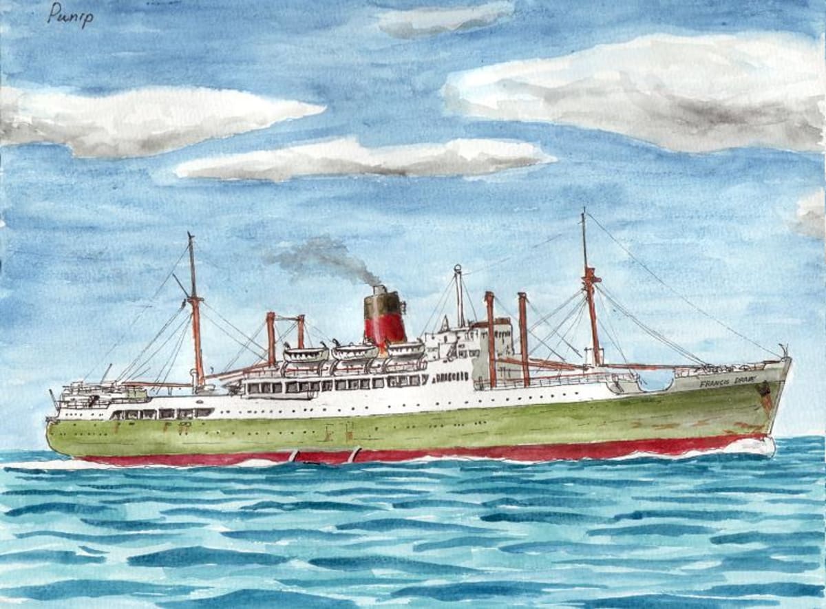 S.S.FRANCIS DRAKE | Cruisemans