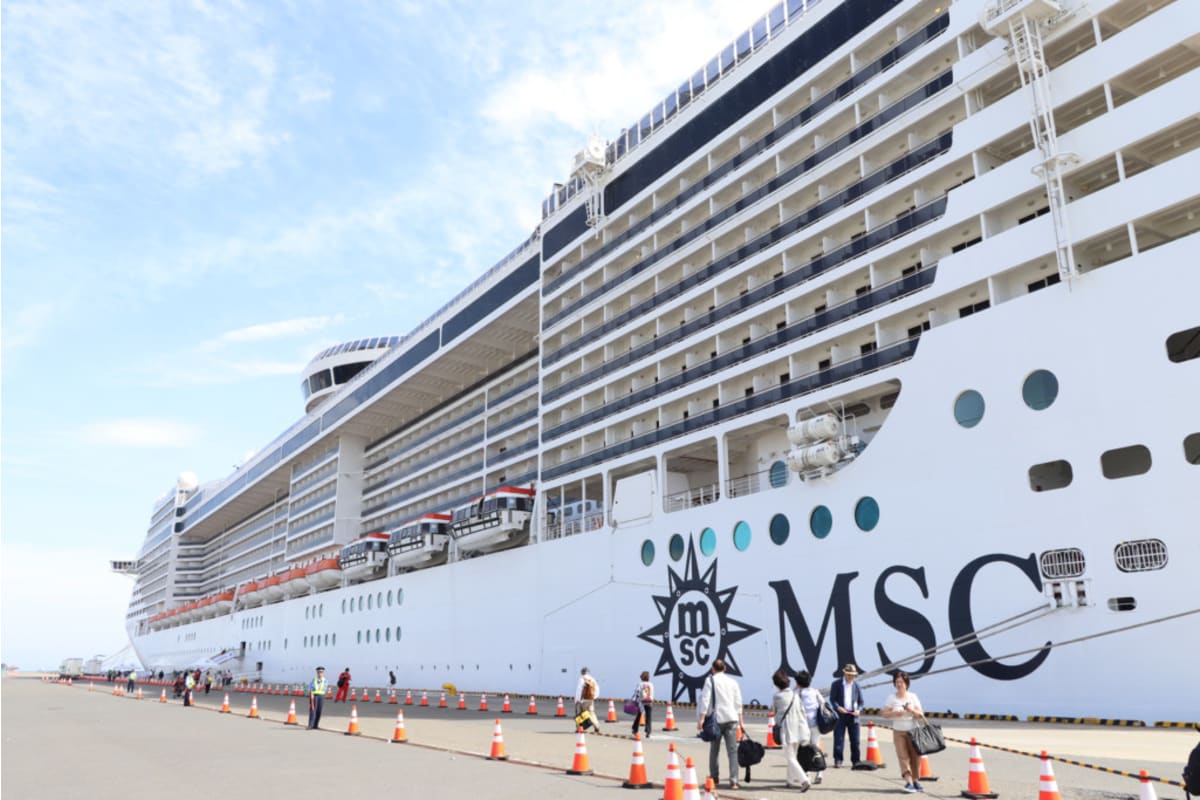 MSCスプレンディダ船上見学会＆クルーズ説明会(1):山下ふ頭から大黒ふ頭へ | Cruisemans