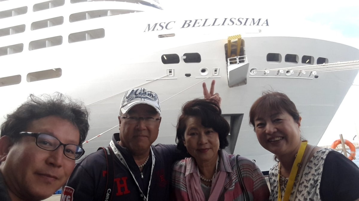 客船外観写真 : 客船MSCベリッシマ | Cruisemans
