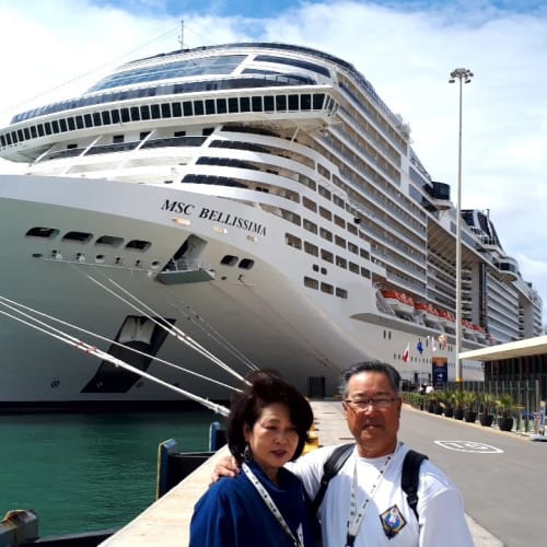 客船外観写真 : 客船MSCベリッシマ | Cruisemans