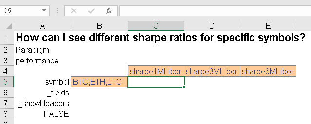 How to use QUERYA in Excel & Googlesheets | Cryptosheets
