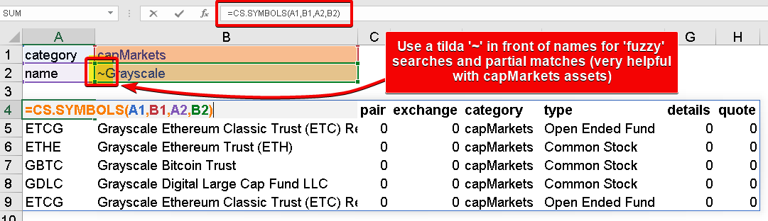 Symbols | Cryptosheets