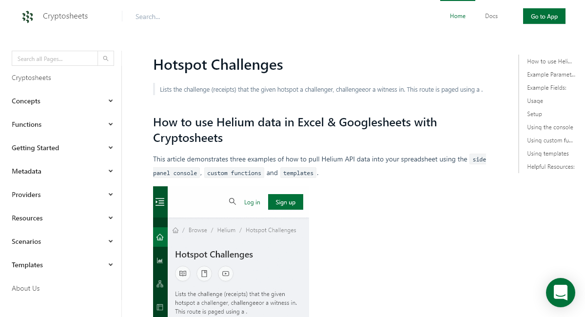 How to pull Hotspot Challenges data from Helium into Excel and Google ...