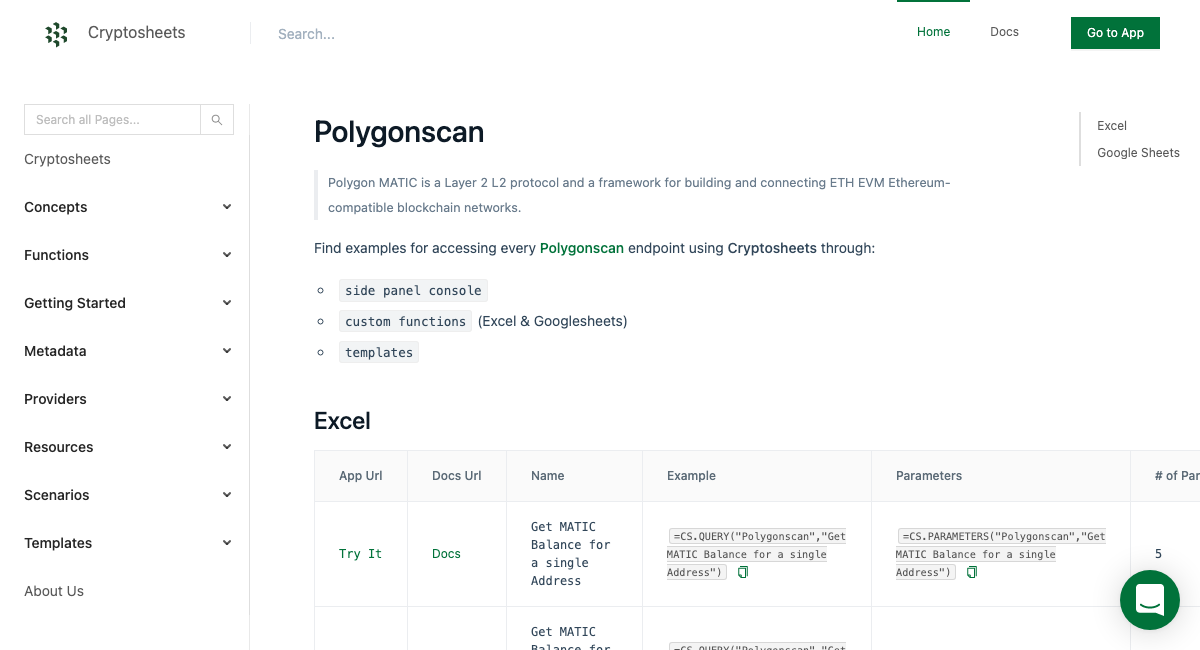Polygonscan