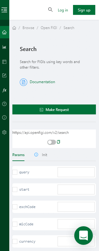 How to pull Search data from OpenFIGI into Excel and Google Sheets | Cryptosheets