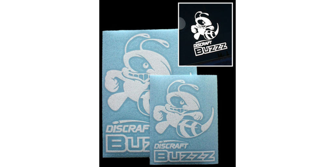 Buzzz Logo (Large Vinyl Logo) - Discraft - Disc Golf | DiscGolfCenter.com