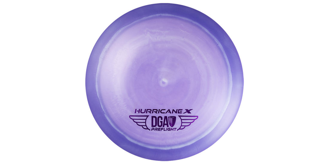 Hurricane X (Limited Edition Swirl) - DGA - Disc Golf | DiscGolfCenter.com