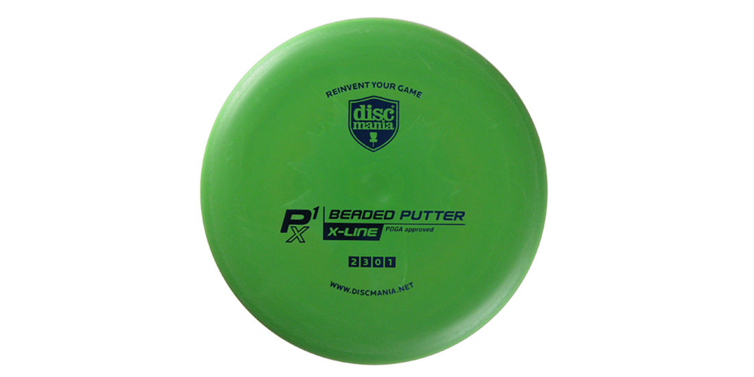 P1x (Beaded Putter) (X Line) - Discmania - Disc Golf | DiscGolfCenter.com