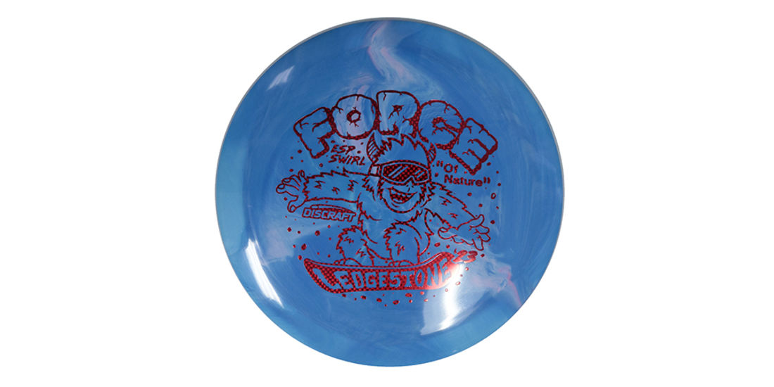 Force (2023 Ledgestone ESP Swirl) - Discraft - Disc Golf ...