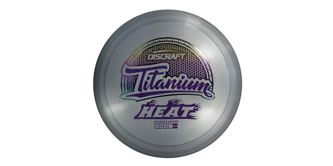 Heat (Titanium) - Discraft - Disc Golf | DiscGolfCenter.com