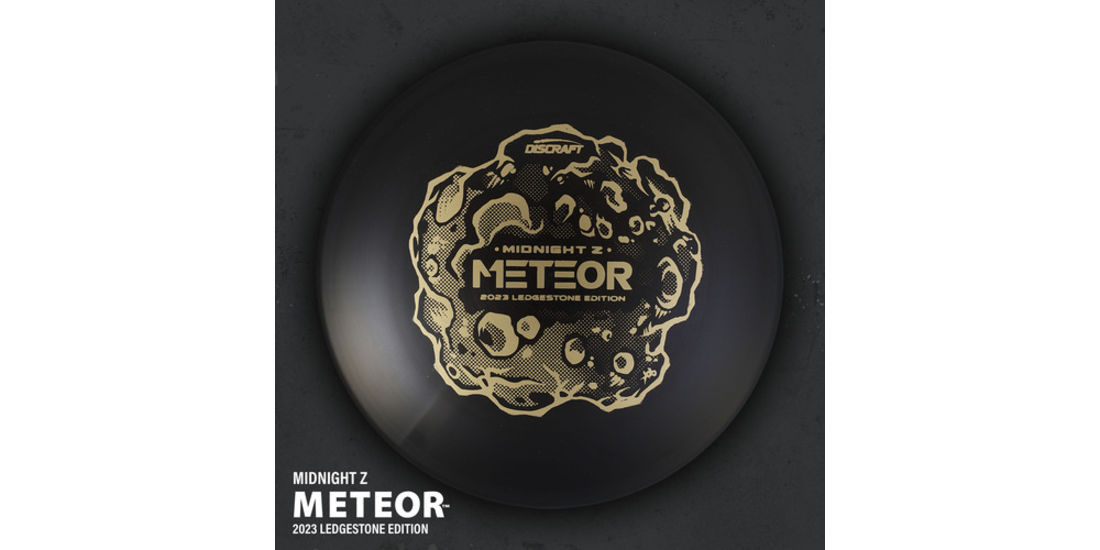 Meteor (2023 Ledgestone Midnight Z) - Discraft - Disc Golf ...