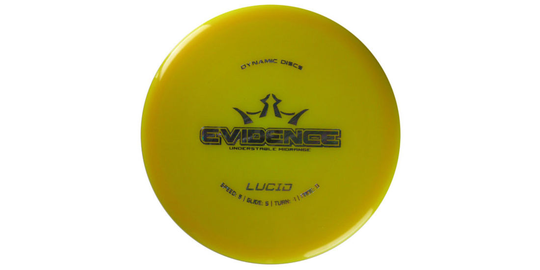 Evidence (Lucid) - Dynamic Discs - Disc Golf | DiscGolfCenter.com