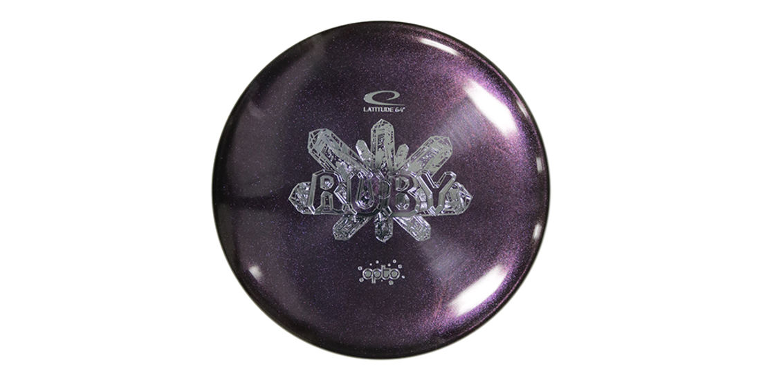 Ruby (Opto Line Glimmer) - Latitude 64 - Disc Golf | DiscGolfCenter.com