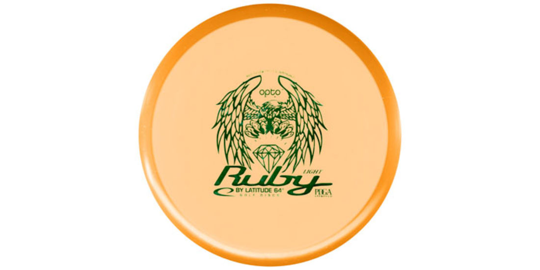 Ruby (Sparkle Opto Line) - Latitude 64 - Disc Golf | DiscGolfCenter.com