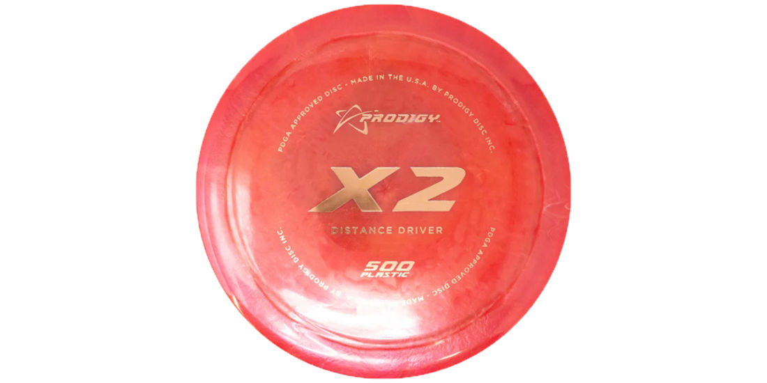 X2 (500 Series) - Prodigy Discs - Disc Golf | DiscGolfCenter.com