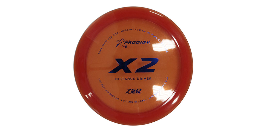 X2 (750 Series) - Prodigy Discs - Disc Golf | DiscGolfCenter.com