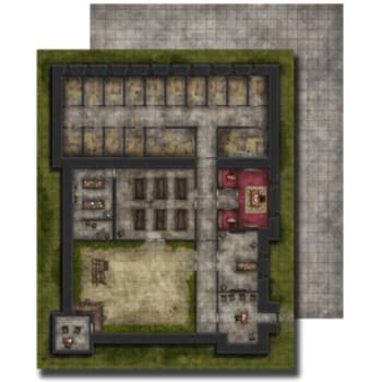 GameMastery Flip Mat: Prison