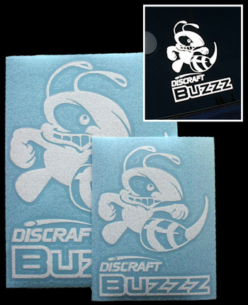 Buzzz Logo (Small Vinyl Logo) - Discraft - Disc Golf | DiscGolfCenter.com