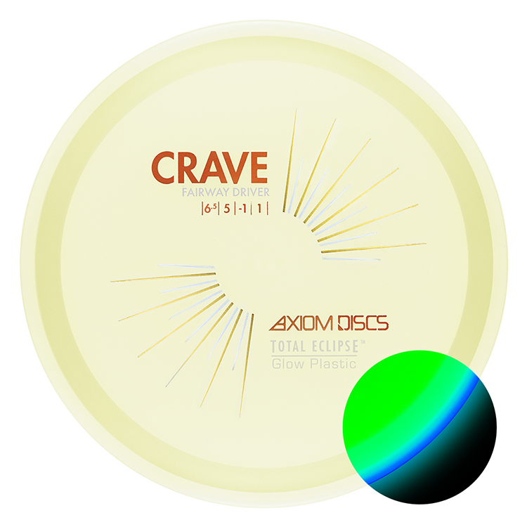 Crave (Total Eclipse Glow) - Axiom Discs - Disc Golf | DiscGolfCenter.com