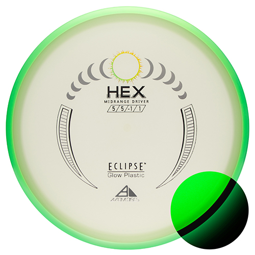 Hex (Eclipse Glow) - Axiom Discs - Disc Golf | DiscGolfCenter.com