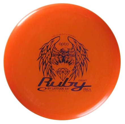 Ruby (Opto Line) - Latitude 64 - Disc Golf | DiscGolfCenter.com