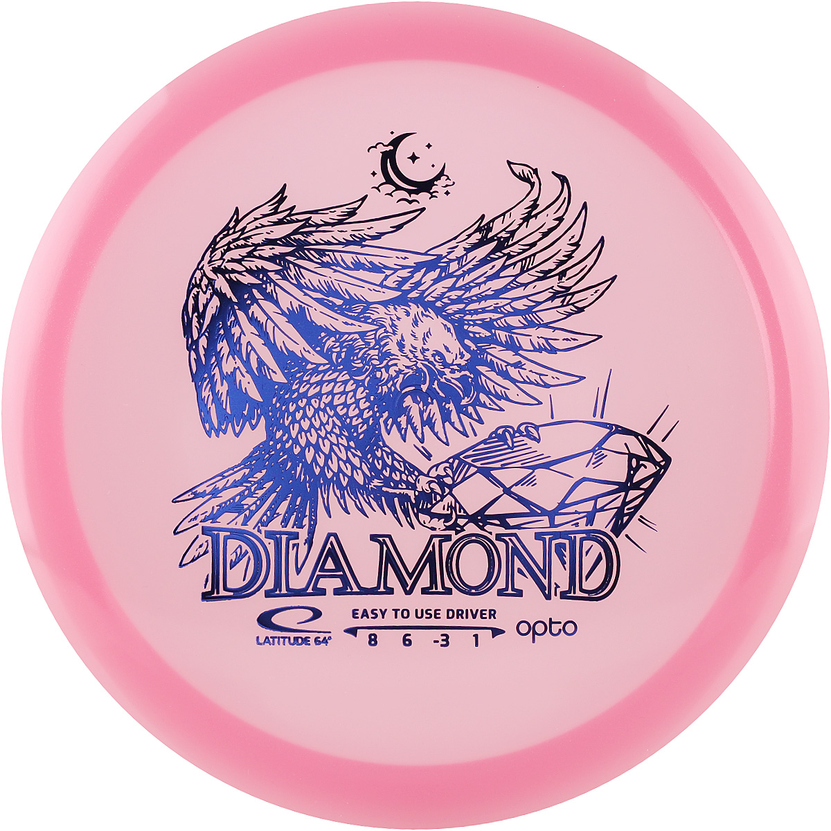 Diamond (MoonShine Glow) - Latitude 64 - Disc Golf | DiscGolfCenter.com