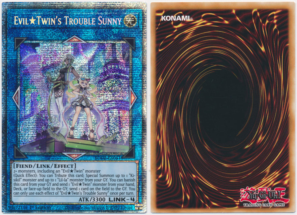 Starlight Rare Singles - Burst of Destiny - Yu-Gi-Oh!