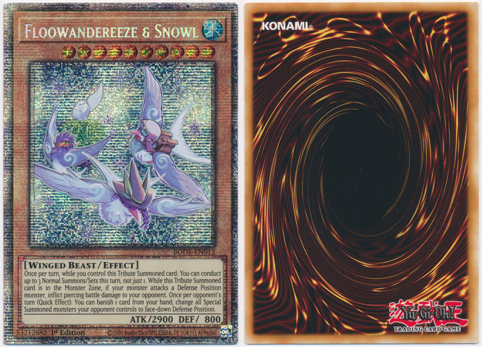 Starlight Rare Singles - Burst of Destiny - Yu-Gi-Oh!