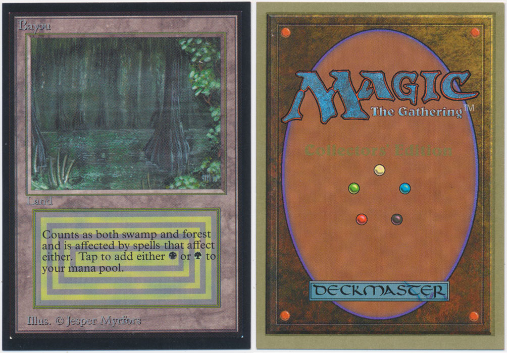 Collectible Card Games - Magic: the Gathering - Collector's Edition