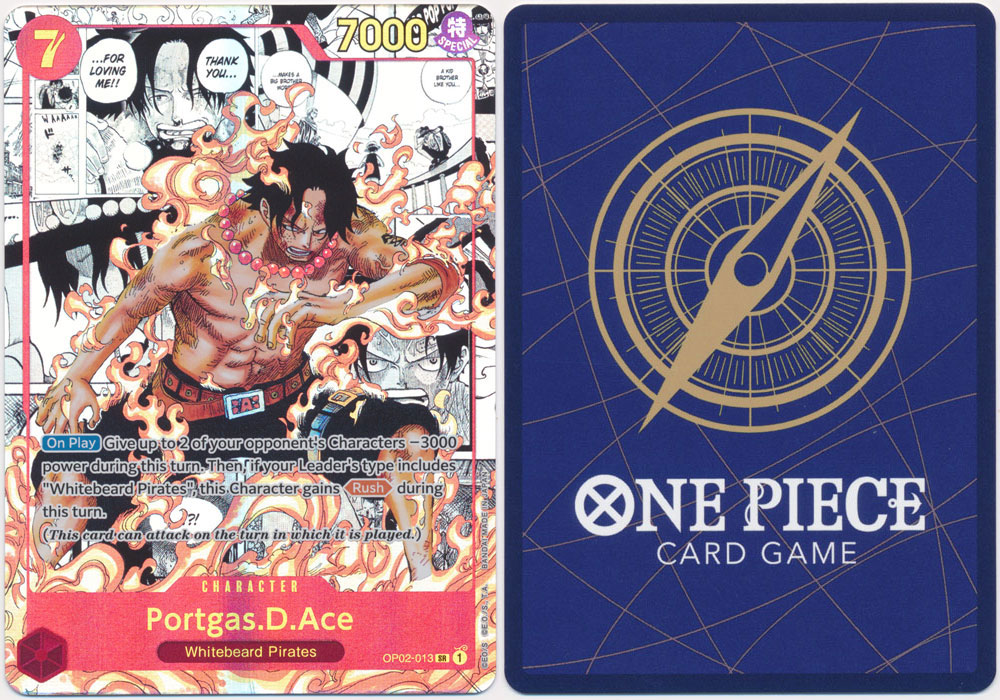 Super Rare Singles - Paramount War - One Piece Card Game