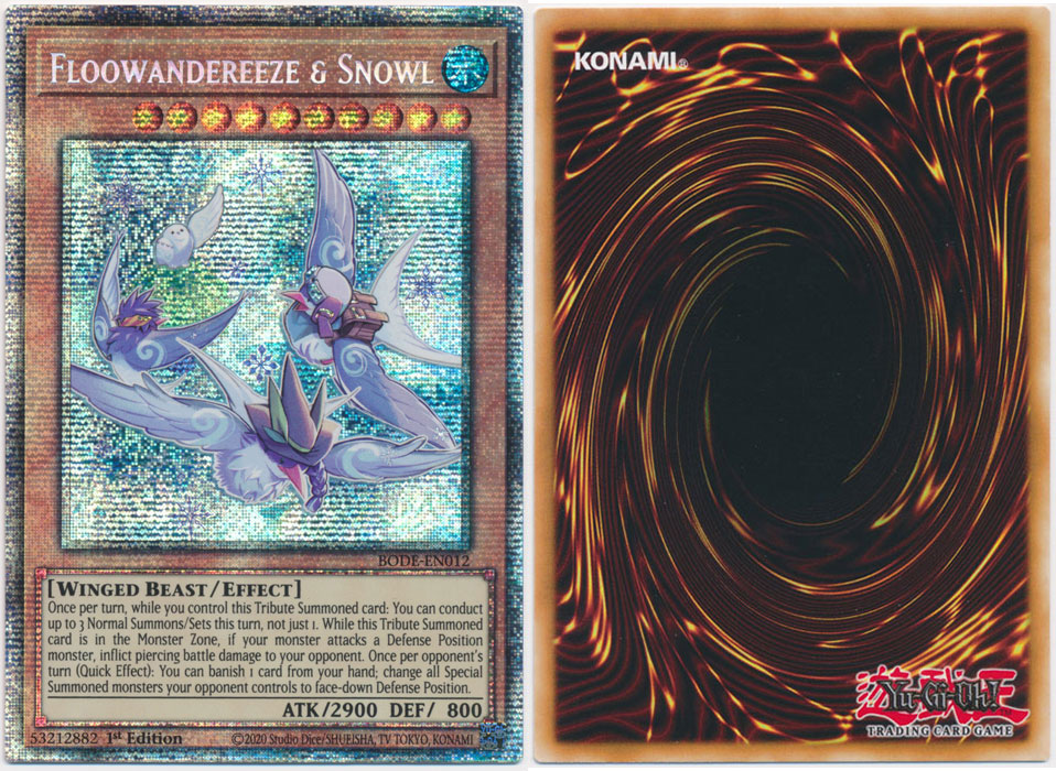 Starlight Rare Singles - Burst of Destiny - Yu-Gi-Oh!