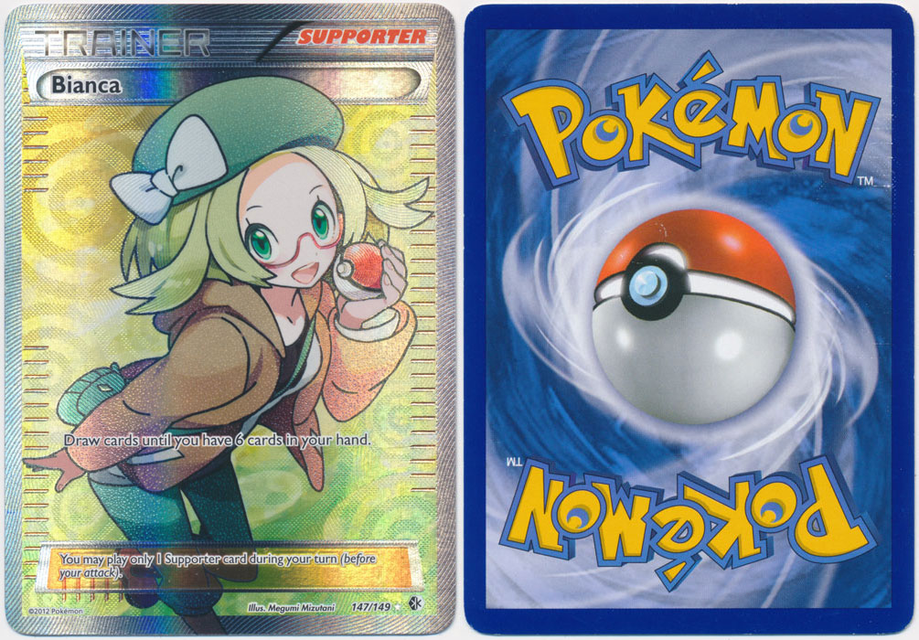 Pokemon Bianca Card