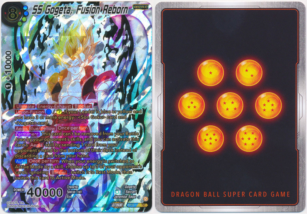 God Rare Singles - Critical Blow - Dragon Ball Super