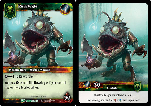 Redgill Razorjaw references the fact that it replaced Bluegill Warrior ...