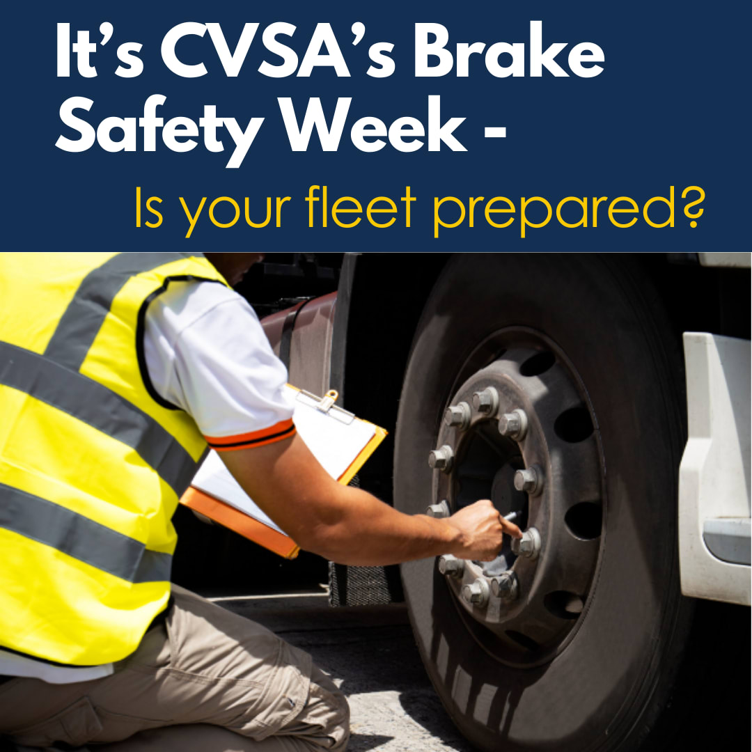 CVSA Brake Safety Week 2024 - CSM Truck