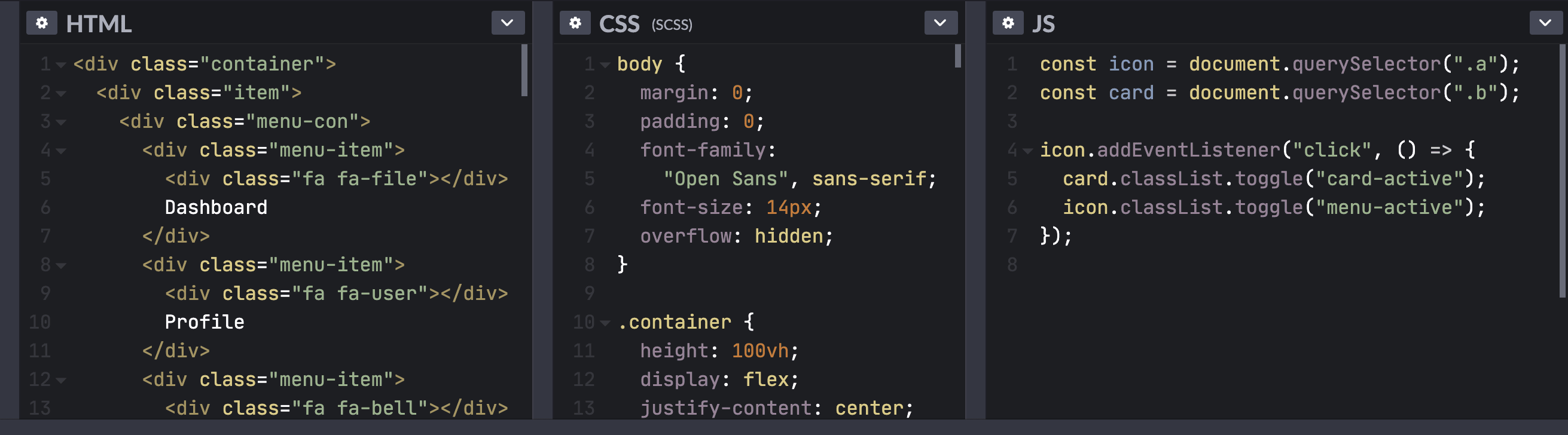 Three New Coding Fonts - CodePen Blog