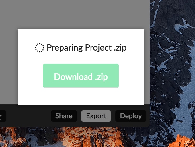 Export Projects to .zip - CodePen Blog