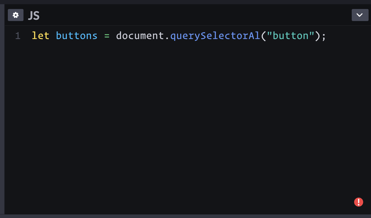 The JavaScript Editor Now Catches More Errors and the Console Shows ...